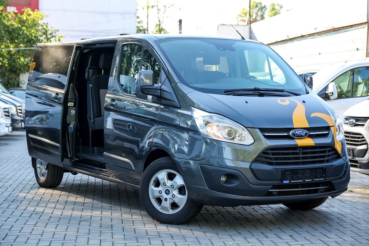 Ford Transit Custom - TVA, 2017 an - Microbuze Ford pe Autolux.md