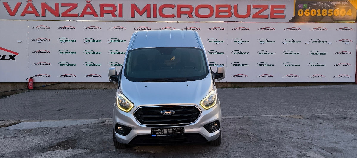Ford Transit custum TVA an. 2018 - Microbuze Ford pe Autolux.md
