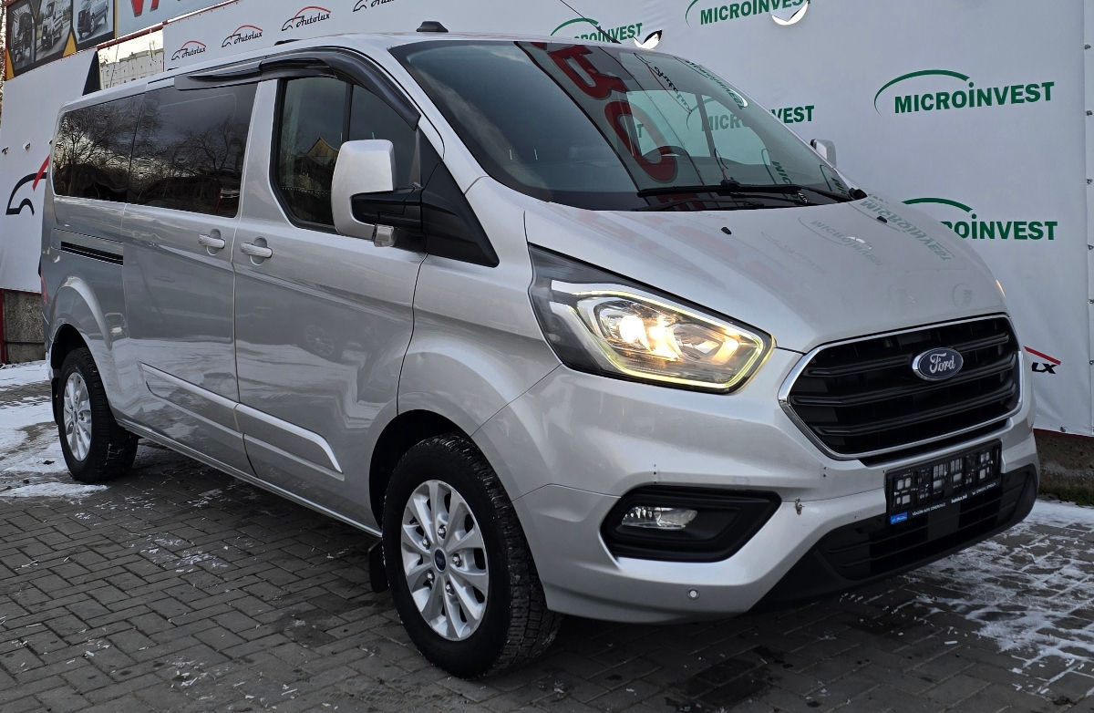 Ford Transit Custum TVA an. 2022 - Microbuze Ford pe Autolux.md