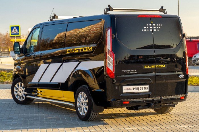 Ford Transit Custom - TVA, 2020 an - Microbuze Ford pe Autolux.md