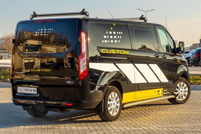Ford Transit Custom - TVA, 2020 an - Microbuze Ford pe Autolux.md